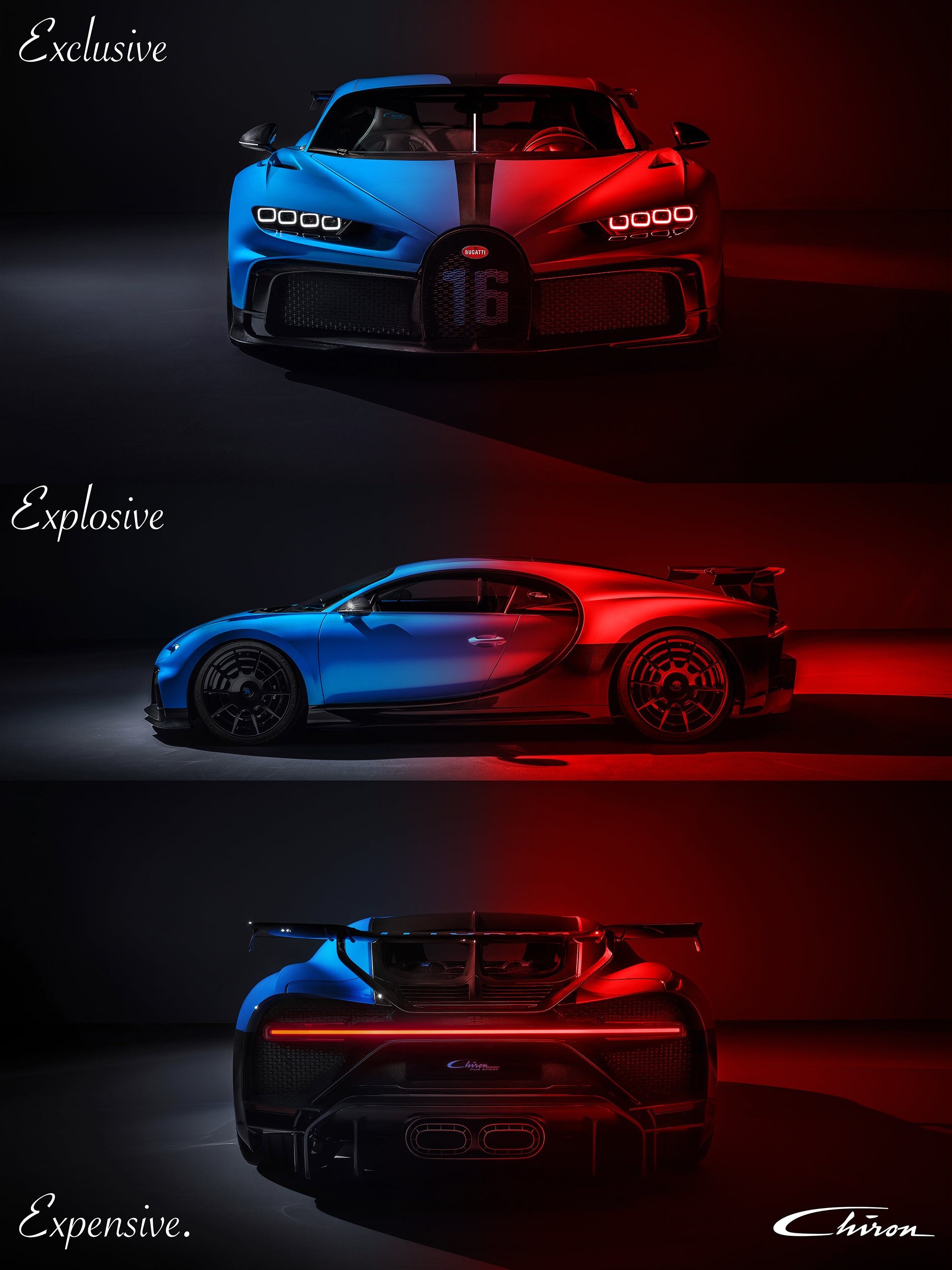 Bugatti Chiron – Speed, Perfected – Piston Prints